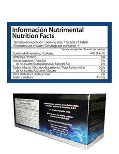 40 Pastillas Power Man Vigorizante Natural para Hombres - Fórmula con